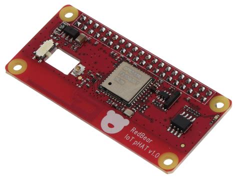 Rpi Iot Hat Red Bear Lab Add On Board Iot Phat For Raspberry Pi