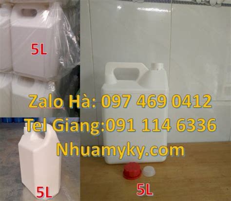 Can L Quay Xéo Đựng Giấm Can Lít Đựng Phân Bón Can Vuông Lít Xanh Đựng Nông Dược Can L