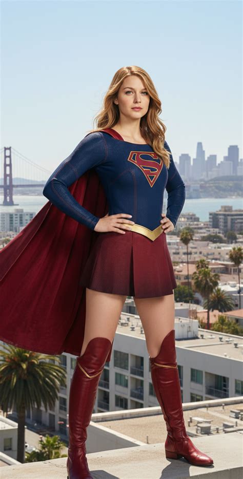 Melissa Benoist Supergirl By Uriellm On Deviantart