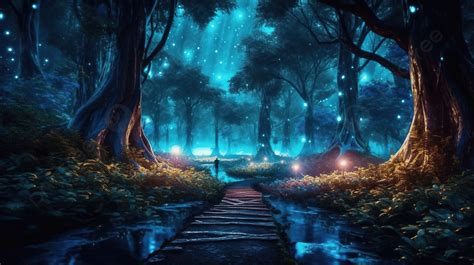 3 226 Bosque Azul Noche Fotos Imágenes E Fondo Para Descarga Gratuita