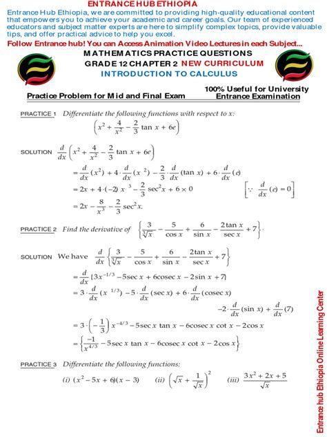 Maths Practice Questions Pdf Trigonometric Functions Mathematics