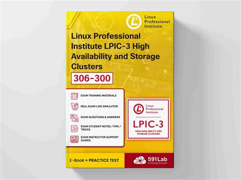 Linux Professional Institute Lpic 3 High Availability And Storage Clusters 306 300 Exam 591 Lab