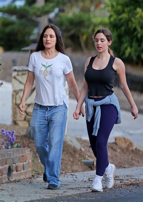 Sexy Madeleine Stowe And May Benben Take A Stroll In La 11 Photos