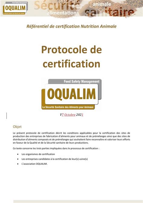 Pdf Protocole De Certification Dokumen Tips