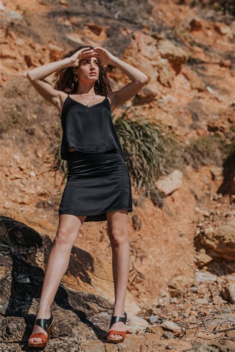 Black Satin Skirt Women Mini Skirt Sexy Skirt Bohemian Etsy