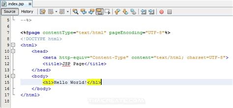 Jsp And Netbeans Ide Create Web Project And Run Project