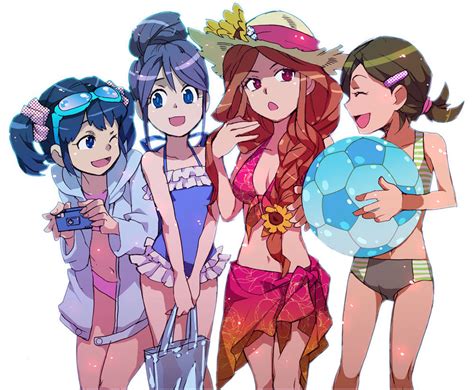 Otonashi Haruna Raimon Natsumi Kudou Fuyuka And Kino Aki Inazuma