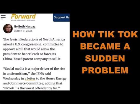 Who Wants Tik Tok Banned And Why YouTube