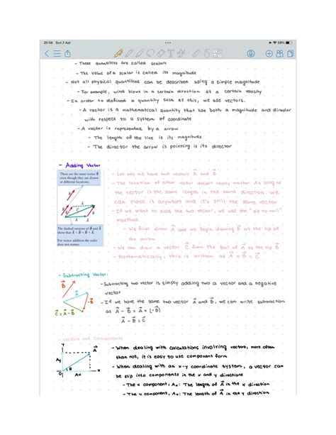Physics 211 Adding Vector 2056 Sun 2 Apr 6 Em Ae Ote 6 An These