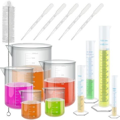 Science Beakers And Test Tubes Bello Basic Lab Experimental Kit Of