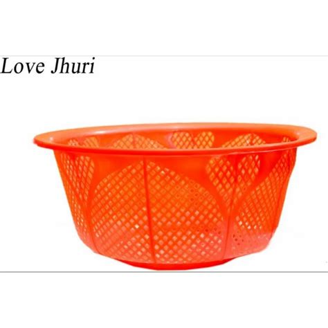 Diameter 8 Inch Plastic Fruit Basket Plain At ₹ 100piece In Kolkata
