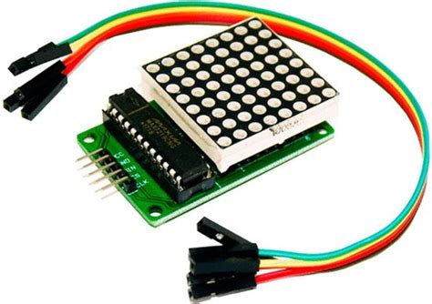 Azdelivery Max7219 8x8 1 Dot Matrix Mcu Led Display Module Compatibel Met Arduino Bol