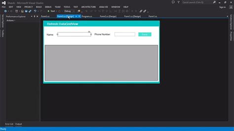 How To Auto Refresh Data On A Datagridview In C Winforms Tkh Youtube