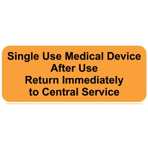 Single Use Sign