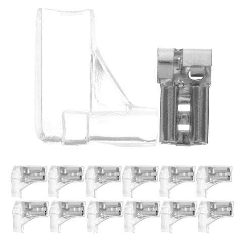 Masteelf 100 Pcs Copper Crimp Connectors Quick Disconnect Wire