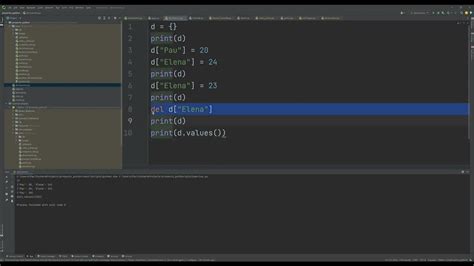 Como Usar Diccionarios En Python Youtube