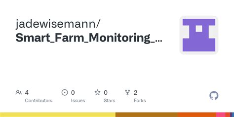 Github Jadewisemannsmartfarmmonitoringsystem