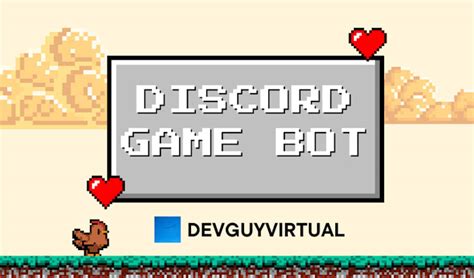 Code A Discord Game Bot By Devguyvirtual Fiverr