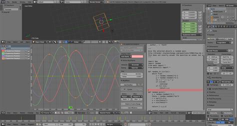 random rotation in blender via fcurves