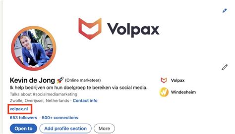 Kevin De Jong Su Linkedin Zo Voeg Je In 3 Stappen Een Website Toe Aan
