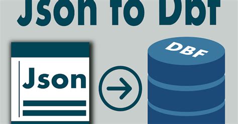 Whiterock Software Json To Dbf