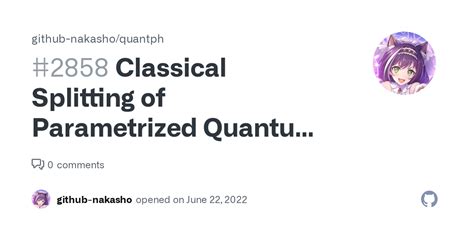 Classical Splitting Of Parametrized Quantum Circuits Issue Github Nakasho Quantph GitHub