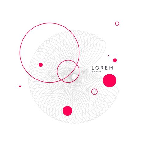 Vector Abstract Background With Dynamic Waves Line And Particles
