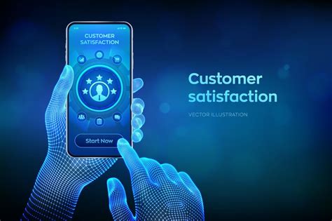 Premium Vector Customer Satisfaction Customer Survey And Feedback Analytics Using Ai And