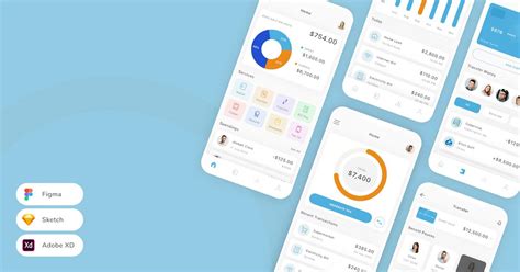 Digital Wallet Mobile App Ui Kit Graphic Templates Envato Elements