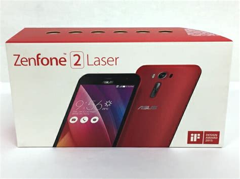 【楽天市場】【中古】 ASUS ZenFone 2 Laser ASUS_Z00ED 16GB SIMフリー レッド 5型 スマートフォン ...