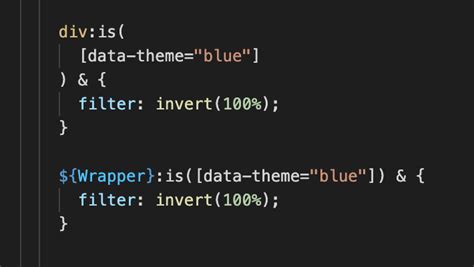 Linebreaks Inside ` Component Is` Selector Breaks Linting · Issue