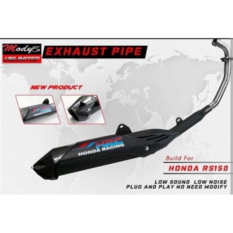 Mvr1 Pipe Honda Rs150 Gtr 150 W Cover Shopee Philippines