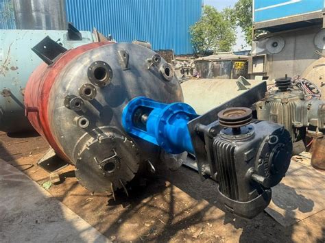 Stainless Steel Jacketed Vessel Capacity 1000 Liters Capacitylitre