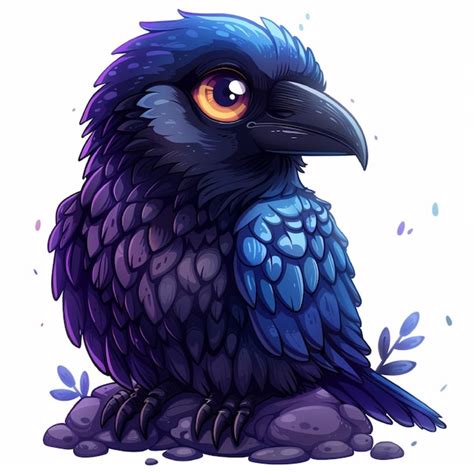 Page 2 Cute Raven Sticker Pictures Freepik
