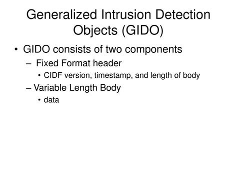 Ppt Report On Common Intrusion Detection Framework Powerpoint Presentation Id5141574