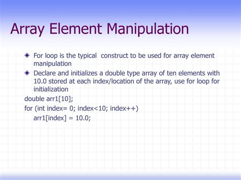 Basic Array Definition Ppt Download