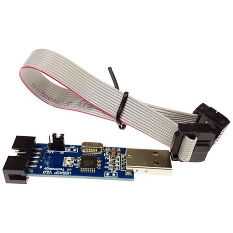 Programator USBASP ATMEL ATMEGA A AVR ISP taśma oficjalne archiwum Allegro