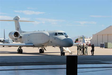 Entregue A Primeira Aeronave Ea 37b Compass Call Da Usaf Poder Aéreo