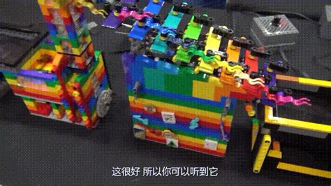 终于又能见到乐高gbc流水线了！让小球不停翻滚起来吧 酷玩潮chao