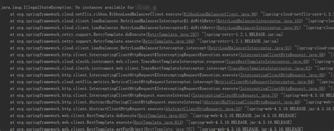 Springcloud Loadbalanced注解使用报错 墨天轮