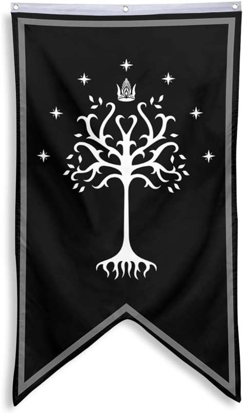 Bayyon Tree Of Gondor Banner Flag 30x50 Inch Man Cave Home
