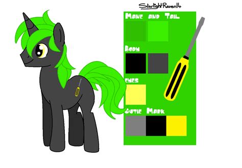 Mlp Oc Reference Sheet Veredant Anvil By Starlightraven14 On Deviantart