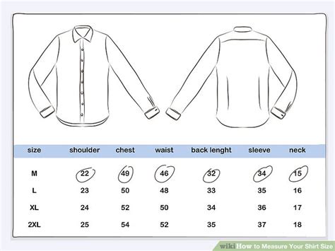 How To Measure Your Shirt Size With Pictures Wikihow
