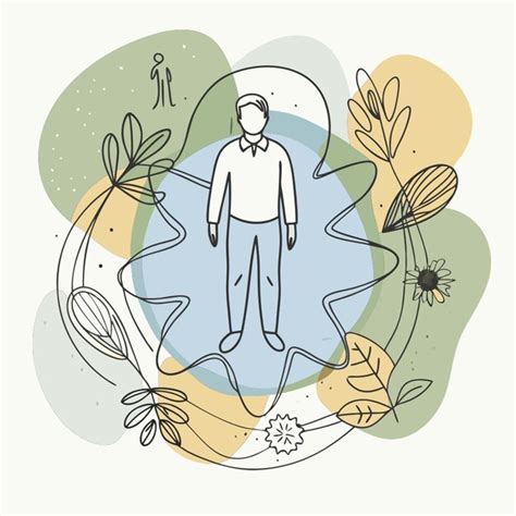 Circuit Linéaire Dillustration Vectorielle Entourée Vecteur Premium