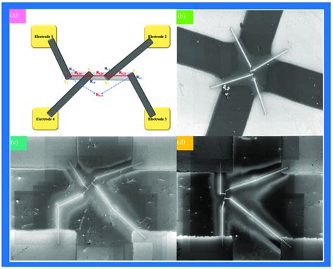 A Schematic Illustration Of The Electrical Measurement Setup Sem Download Scientific Diagram