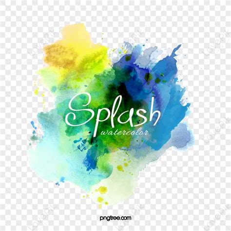 컬러 그라디언트 일러스트 크리 에이 티브 텍스처 잉크 텍스트 상자 물감수채추상 Png 일러스트 무료 다운로드 Lovepik