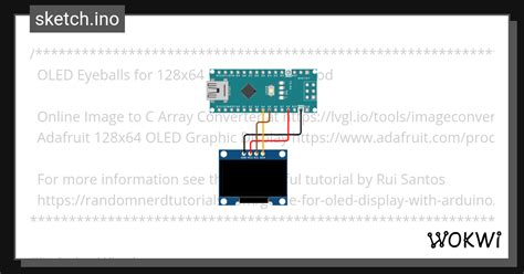 Lcd Display Oled Eye Wokwi ESP STM Arduino Simulator
