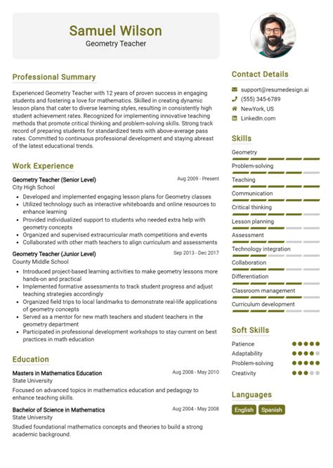 18 Physics Teacher Resume Examples And Templates For 2024 Resumedesignai