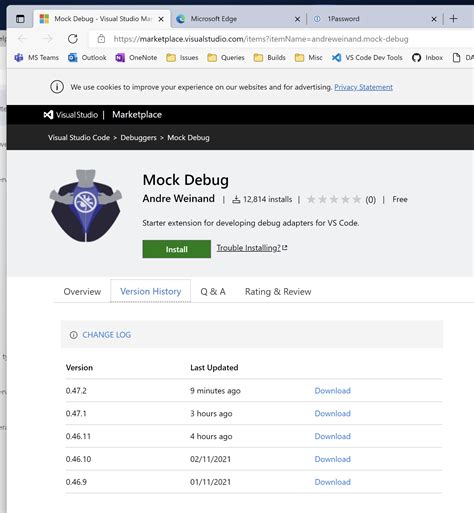 Pre Release Versions Are Not Flagged In The Marketplace Version History Issue Microsoft