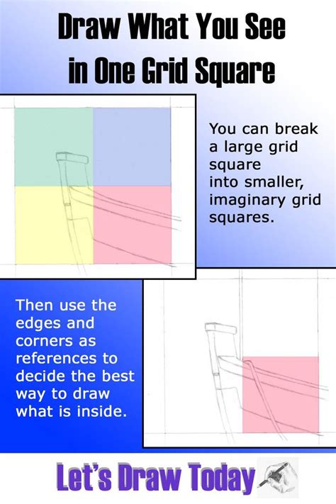 how to draw a boat bow in a grid square grid simple subject drawings